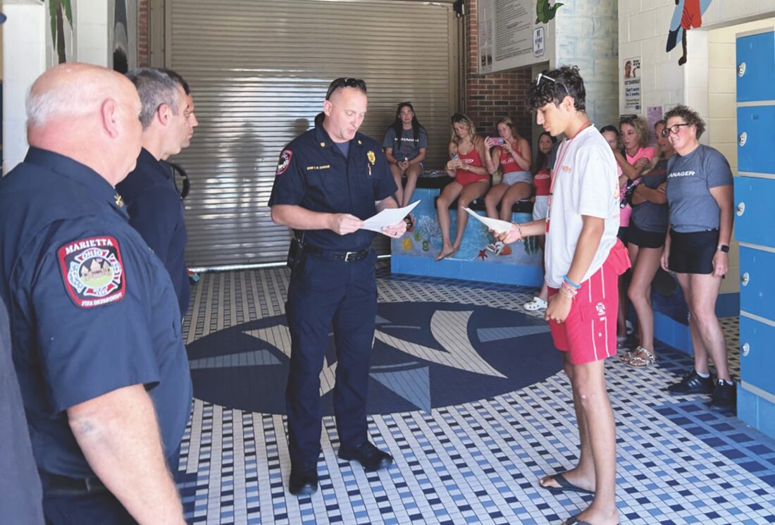 Lifeguard on Duty: Algarhy recognized for saving child’s life | News ...